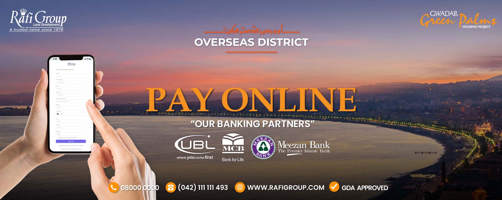 Rafi Group - Largest Private Land Developers of Pakistan Since 1978